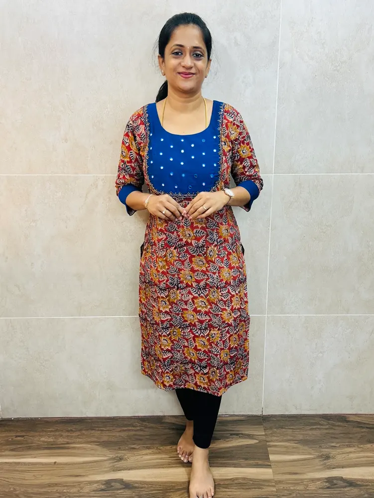 Original kalamkari cotton top
