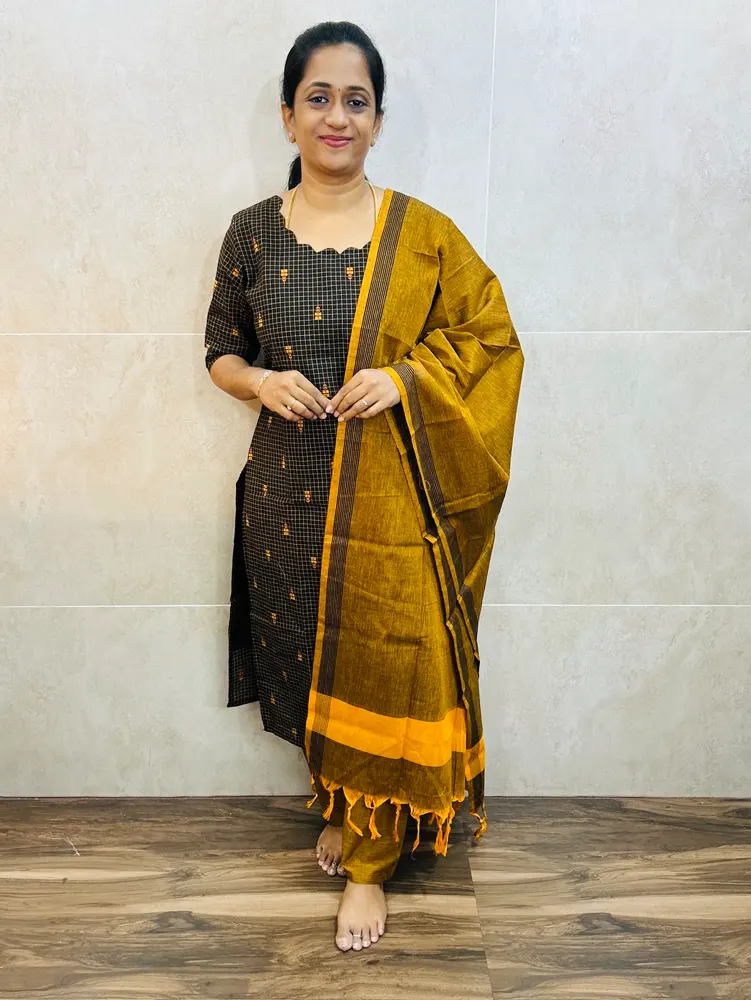 Pure handloom cotton set